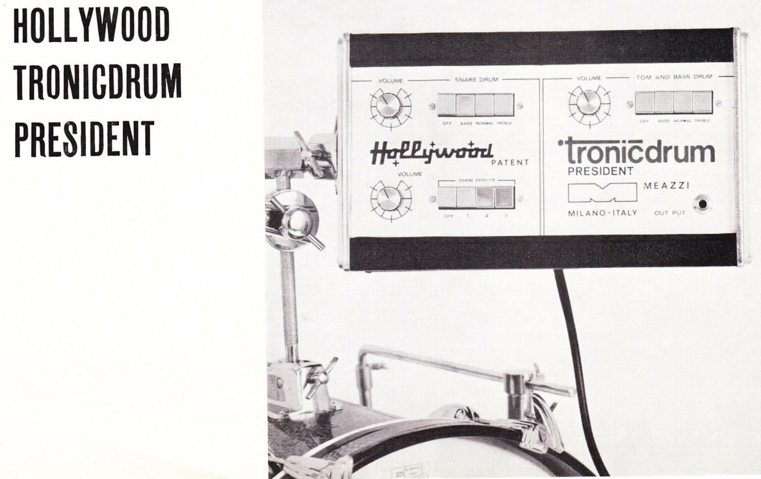 History Of Electronic Drums Part 1: The First Electric Drum Sets ...