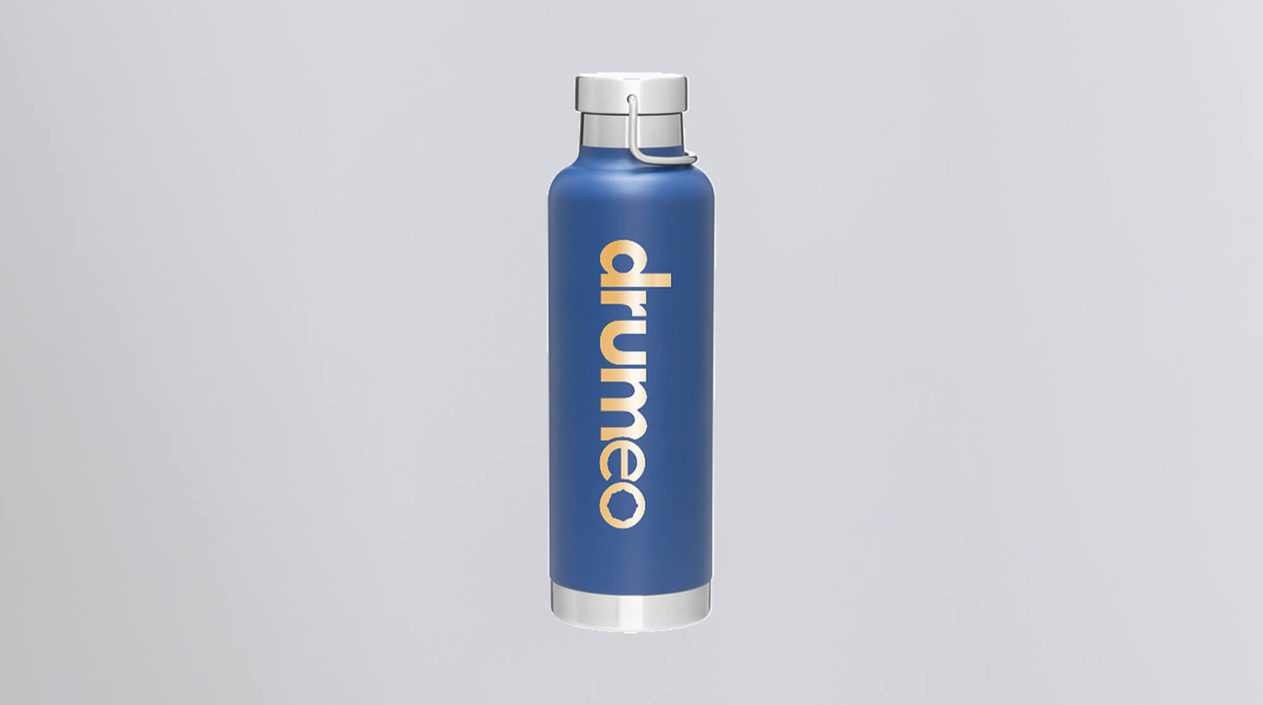 The Drumeo Foiled Water Bottle | Drumeo